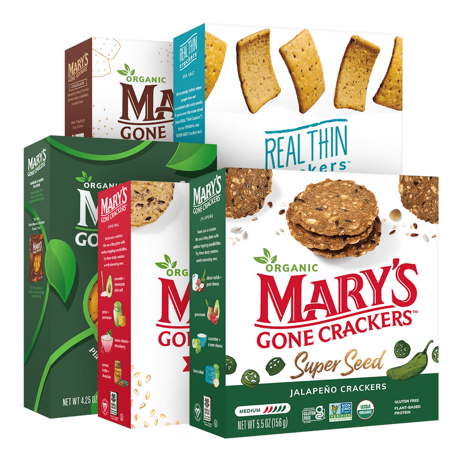 Explore Our Enticingly Crisp Snacks. – Page 2 – Mary's Gone Crackers