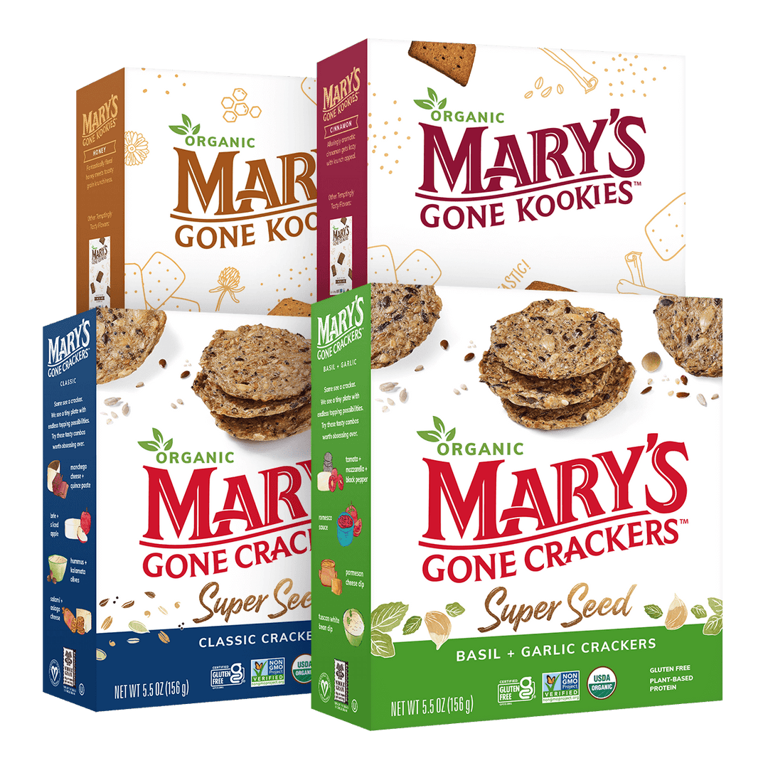 Explore Our Enticingly Crisp Snacks. – Page 2 – Mary's Gone Crackers